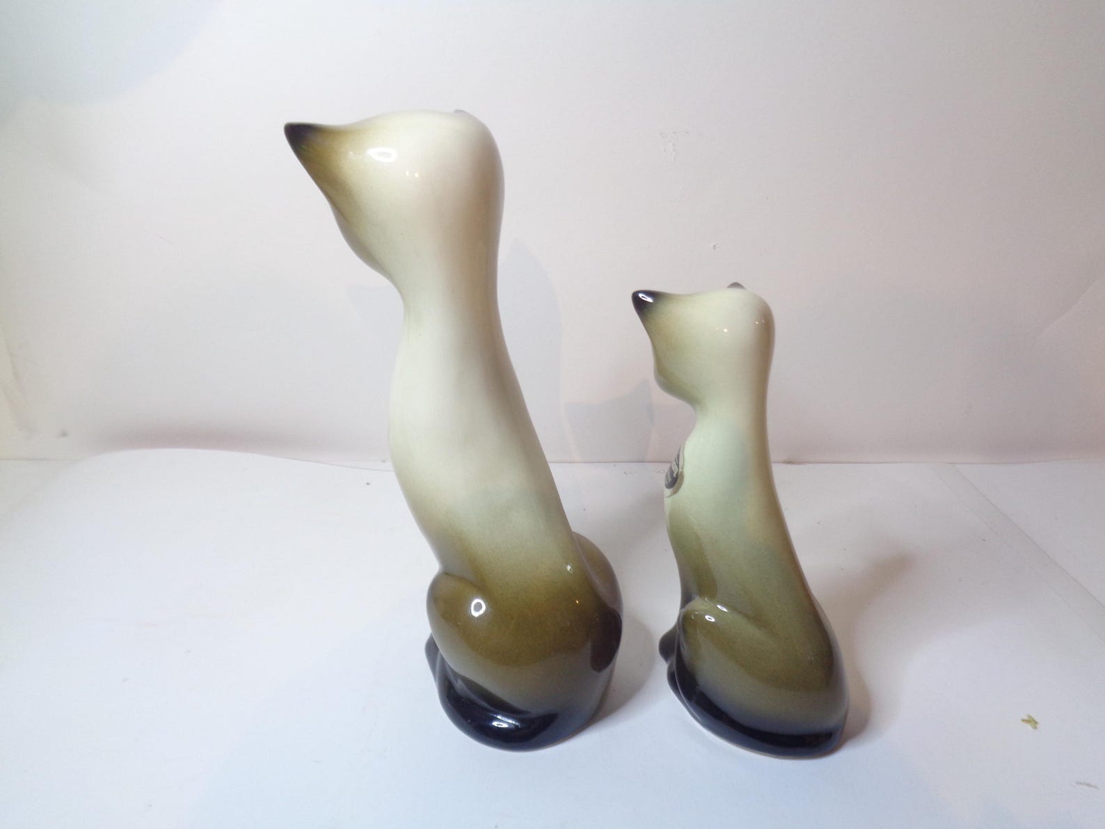 Trentham Art Ware Pair of Kitsch Cats From 1950's - Etsy