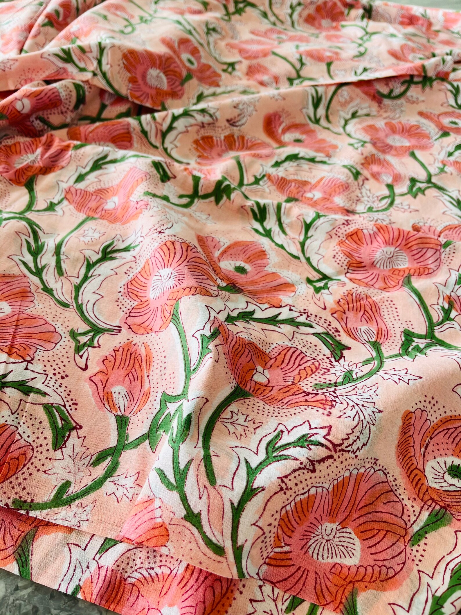 The Prettiest Block Print Fabrics Exclusive Designs - Etsy