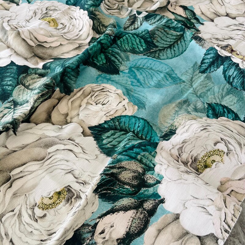 Cabbage Rose Cushion - Etsy