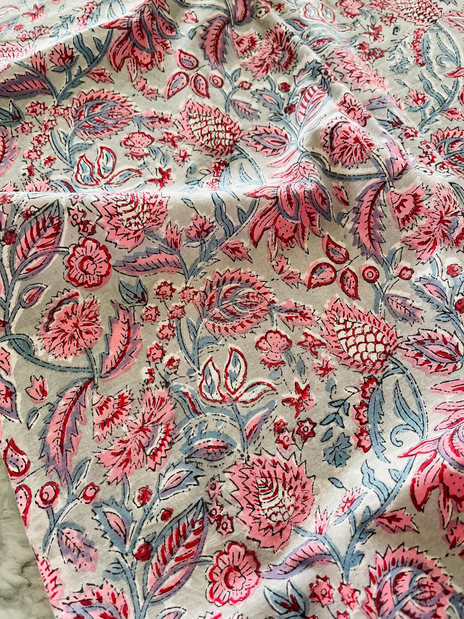 The Prettiest Block Print Fabrics Exclusive Designs - Etsy