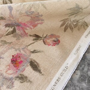 Designers Guild Floreale Linen Fabric | Discounted Designer Fabric ...