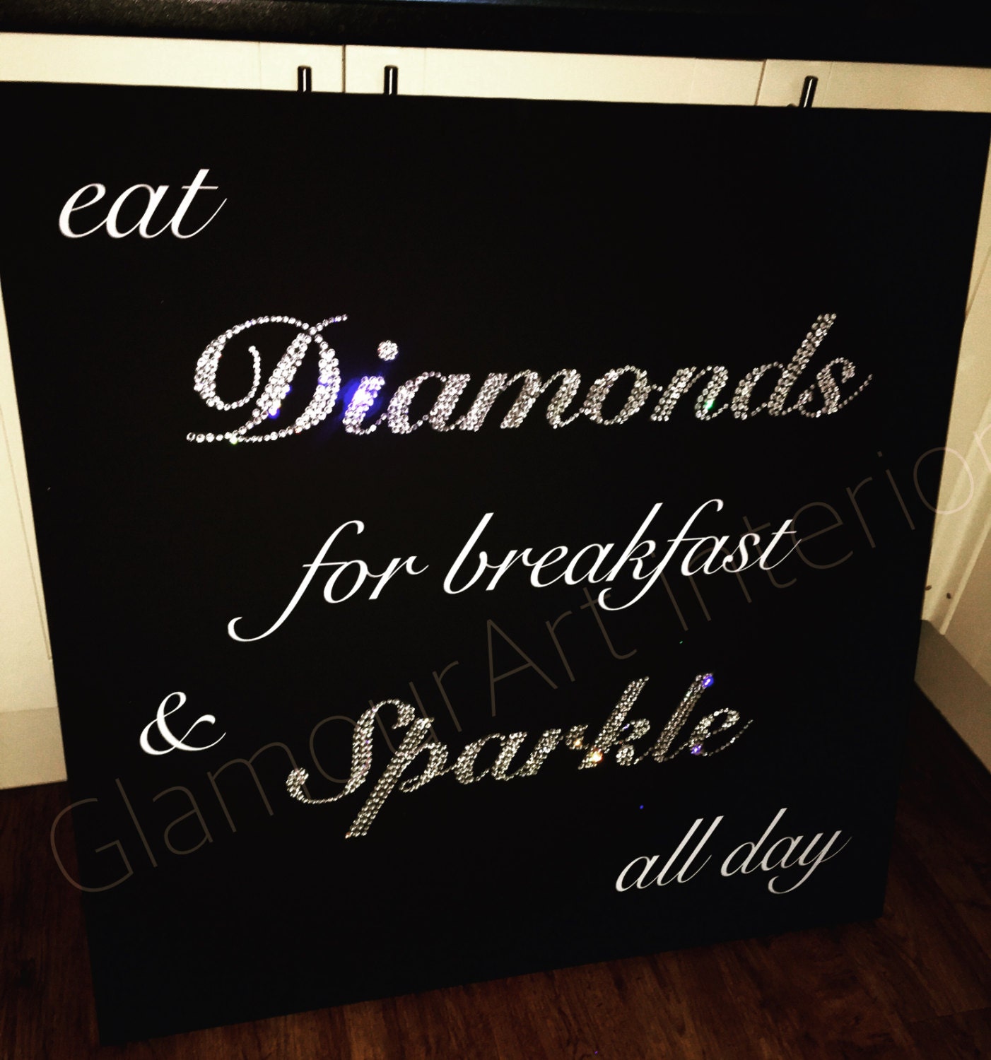 Eat Diamonds for Breakfast and Sparkle All Day Swarovski Crystal ...
