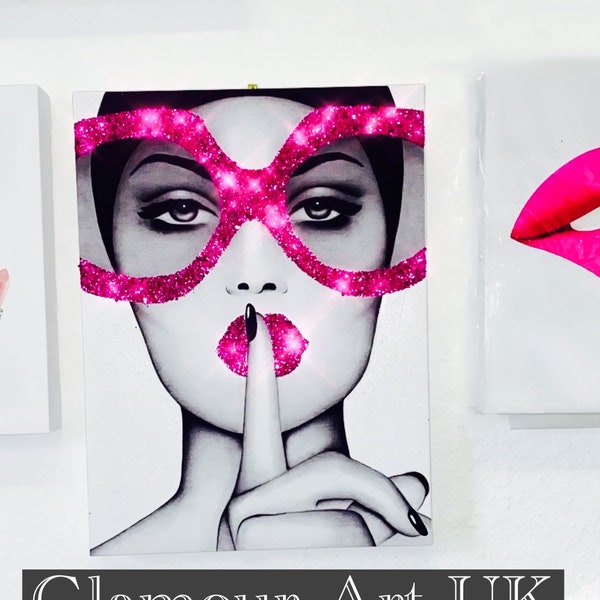 Glam Wall Art - Etsy