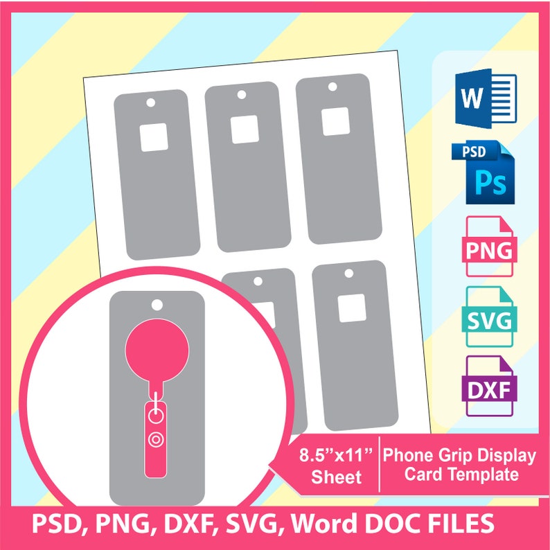 Badge Reel Card Template Free
