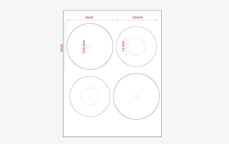 Image Result For Printable Vinyl Record Template Printable Vinyl The 