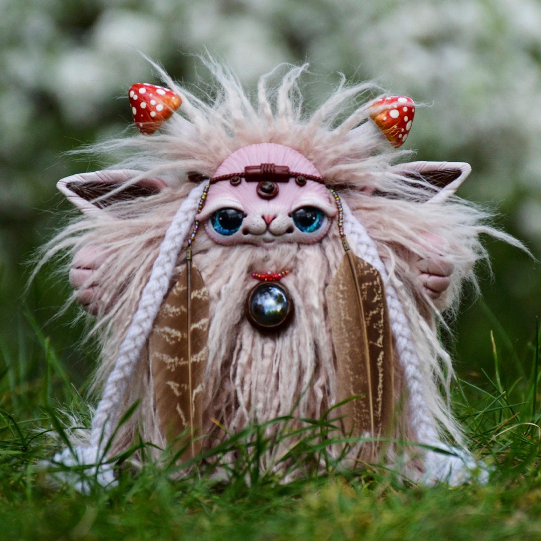 Handmade Creature. Art Doll-talisman. Best Gift Idea for Her - Etsy