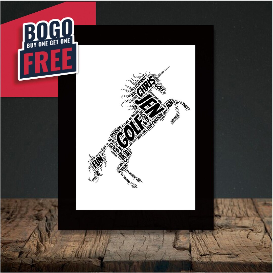 Personalised Unicorn Stand Word Art - Transform Your Space With Magical ...
