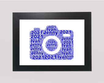 Camera Word Art - Etsy