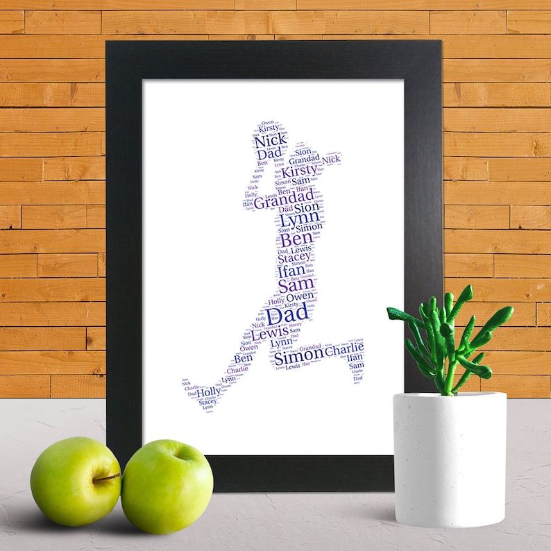 Personalised Netball Word Art Print - Etsy UK