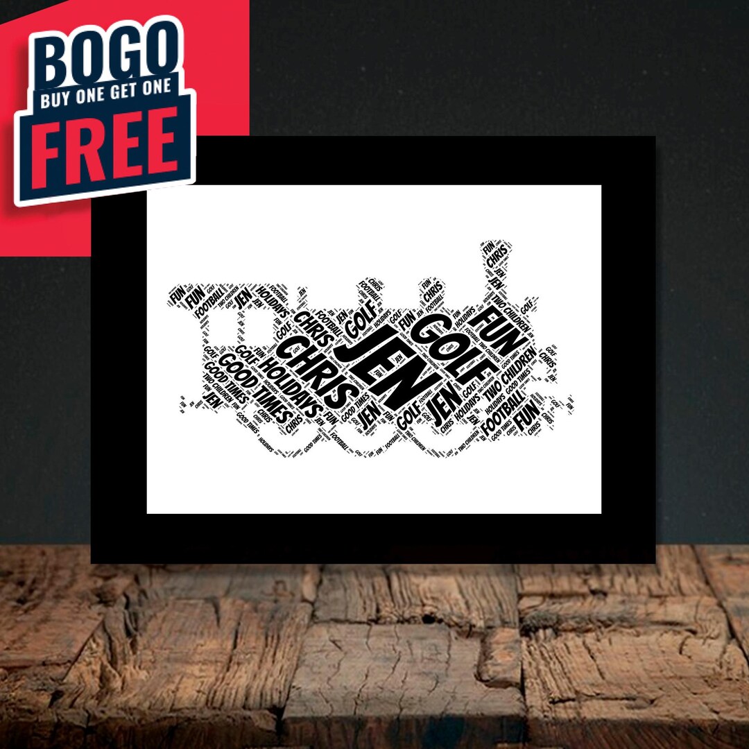 Personalised Train Word Art - A4 and A3 Framed Options Available - Etsy UK