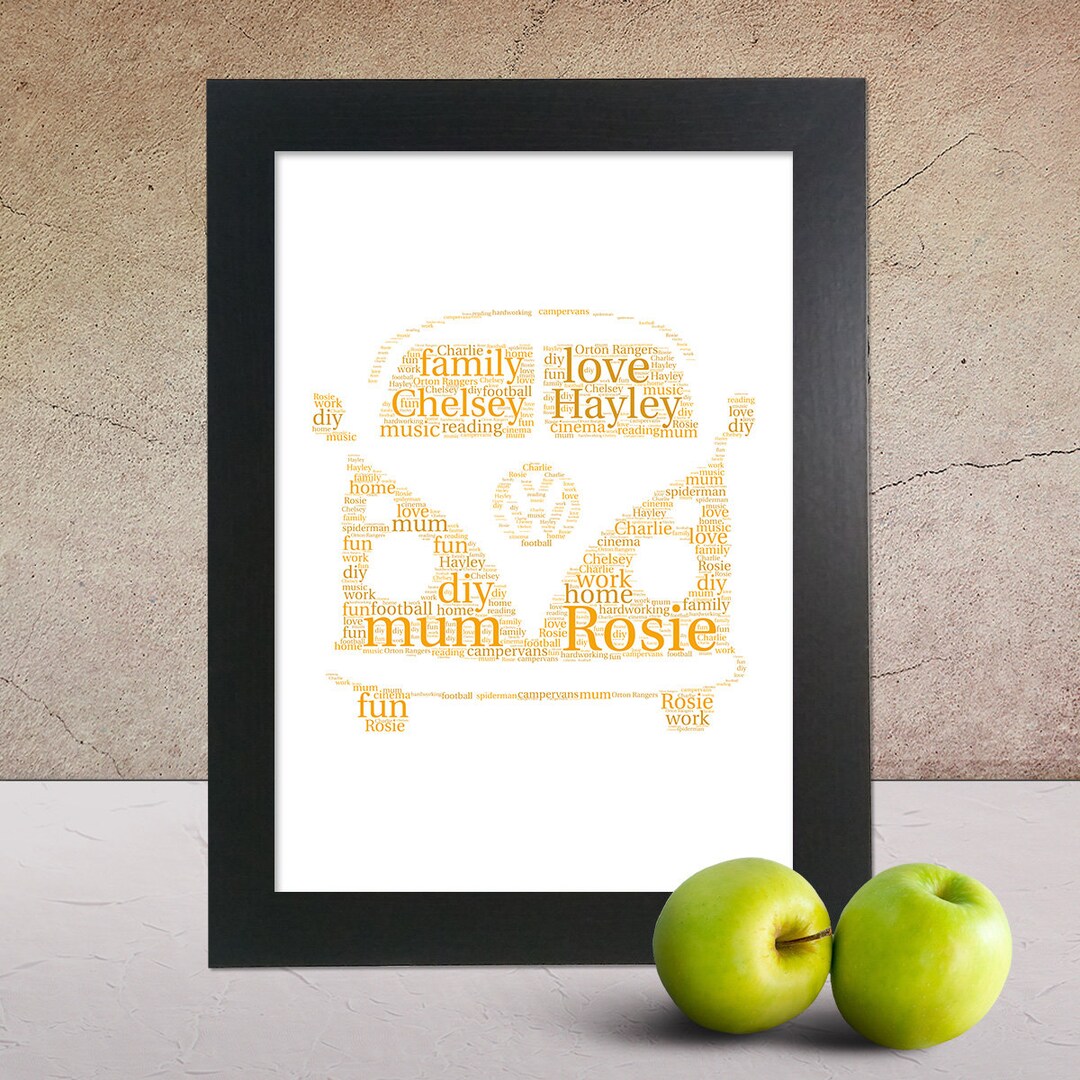 Personalised Campervan Word Art - Etsy UK