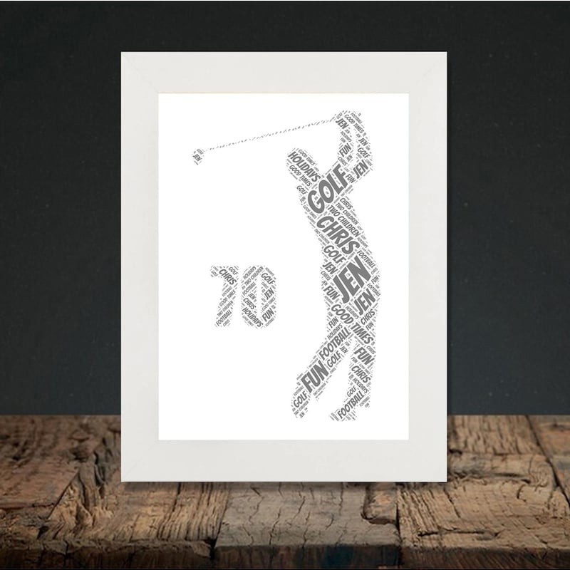 Golf Word Art - Etsy