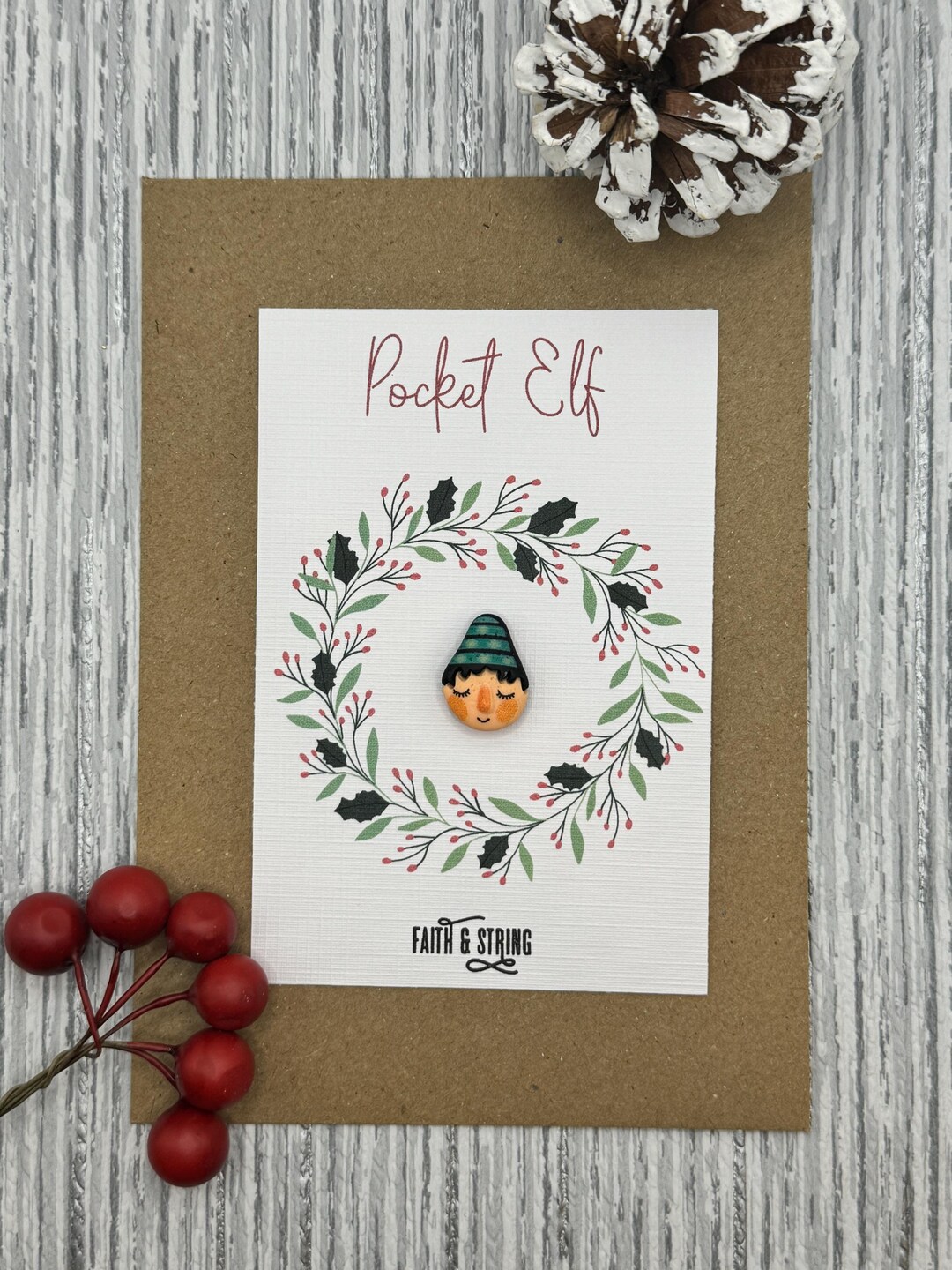 Pocket Elf, Pocket Hug, Christmas Elf, Elf Stocking Filler, Teacher ...