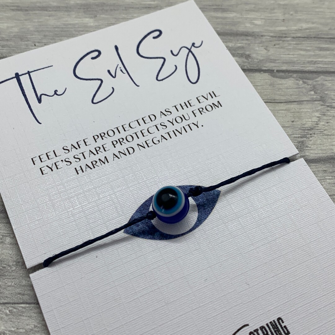 Evil Eye Friendship Bracelet: Nazar Talisman Wishlet Gift - Etsy