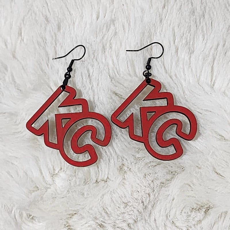 Kansas City Chiefs Earrings - Etsy