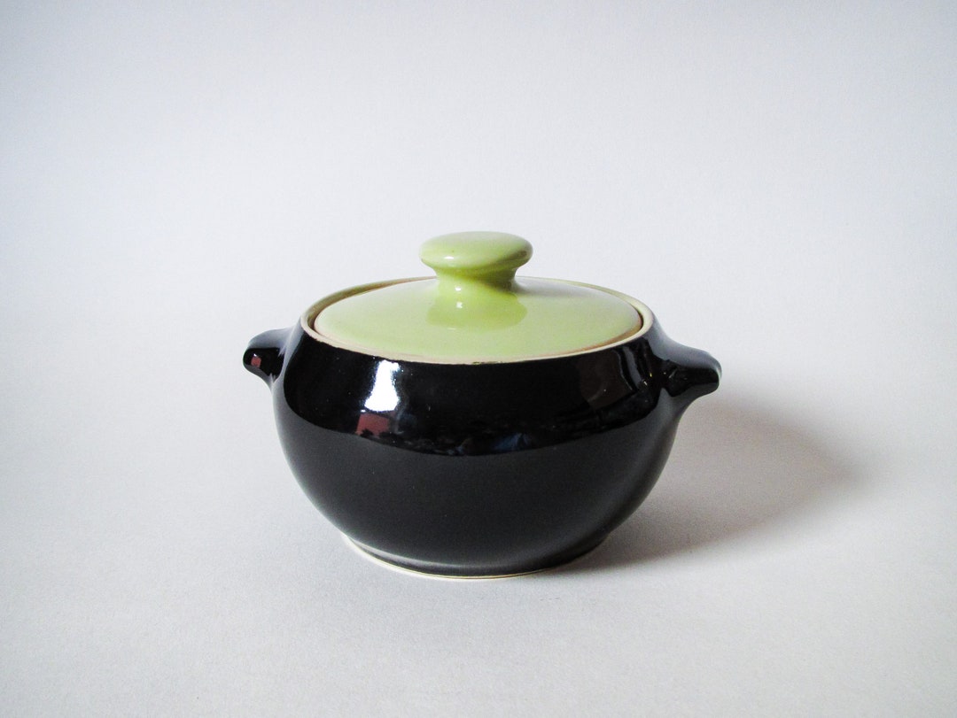 Langley Pottery Lime Grove Lidded Soup Bowl, Individual Serving ...