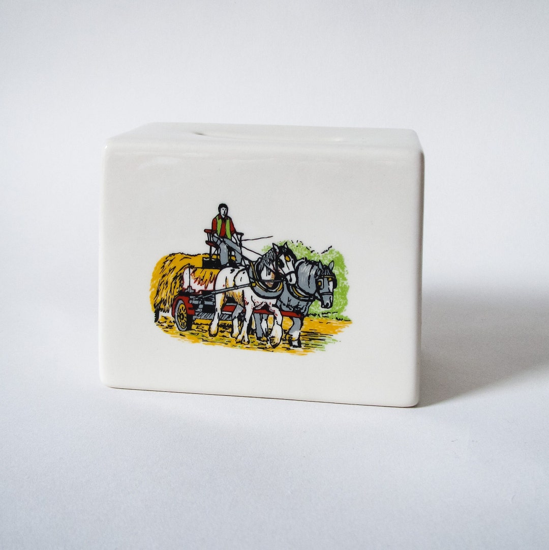 Vintage Money Box, Goodliffe Neale Alcester Pottery, Collectable Item ...