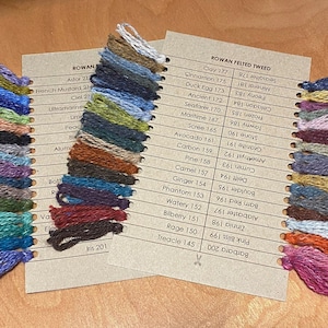 Rowan Felted Tweed DK Colour/shade Chart – Full Overview of Autumn 2025 ...