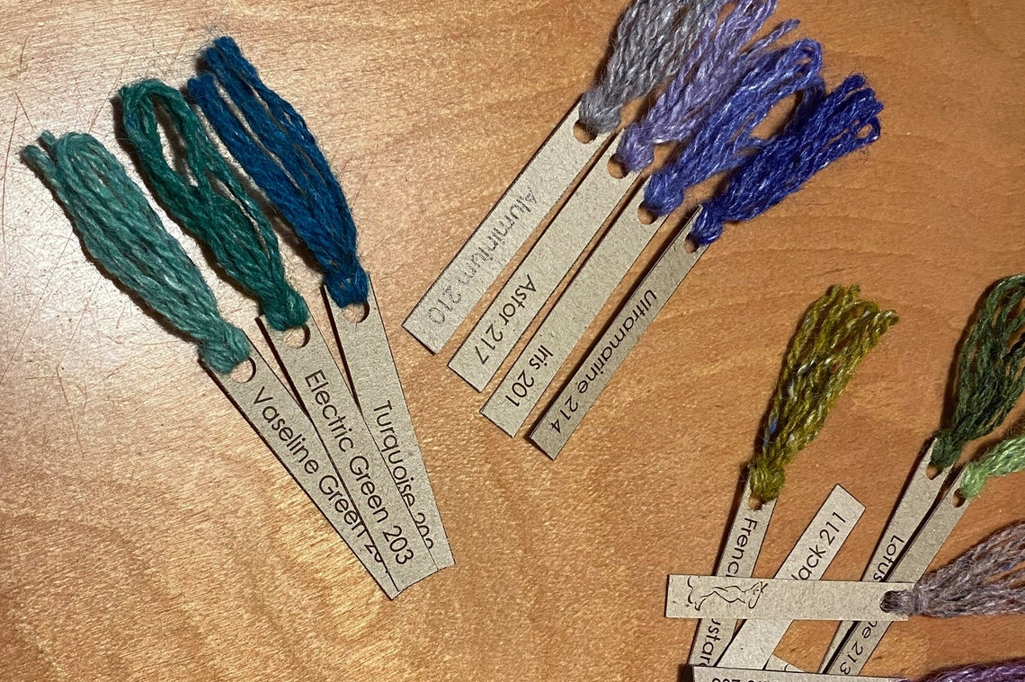 Rowan Felted Tweed DK Colour/shade Chart - Etsy