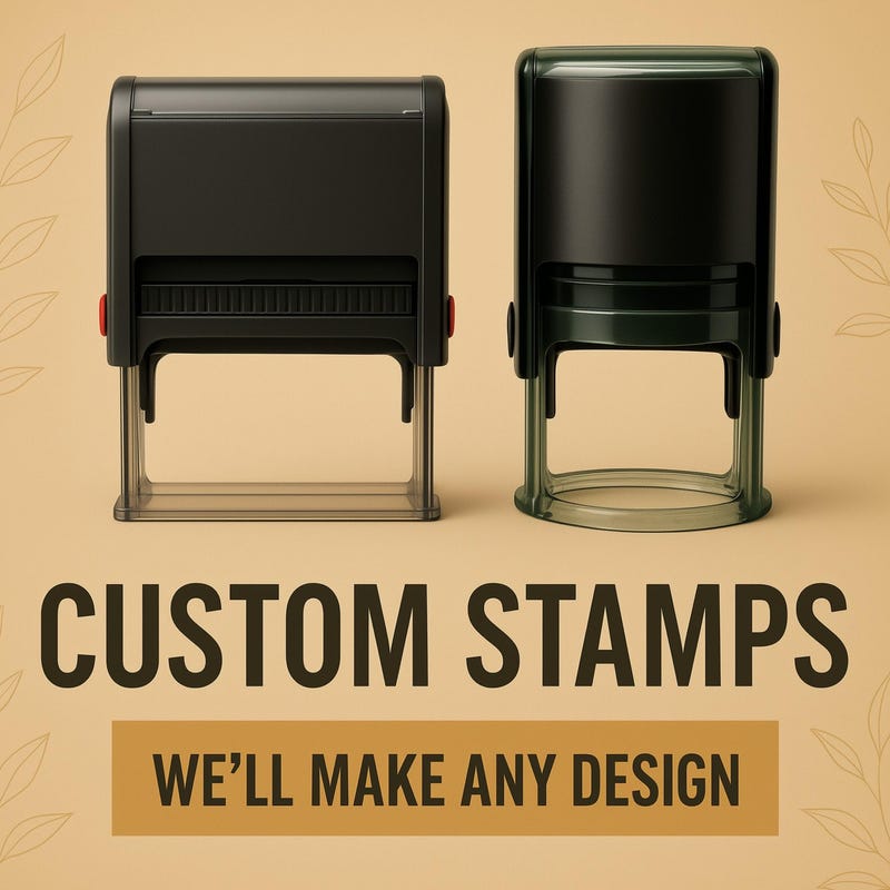 Custom Rubber Stamp Quotes - Etsy