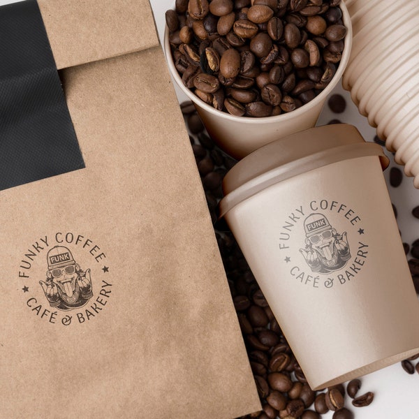 Coffee Sleeve Stamp - Etsy