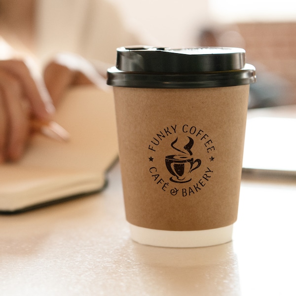 Coffee Cup Stamp - Etsy