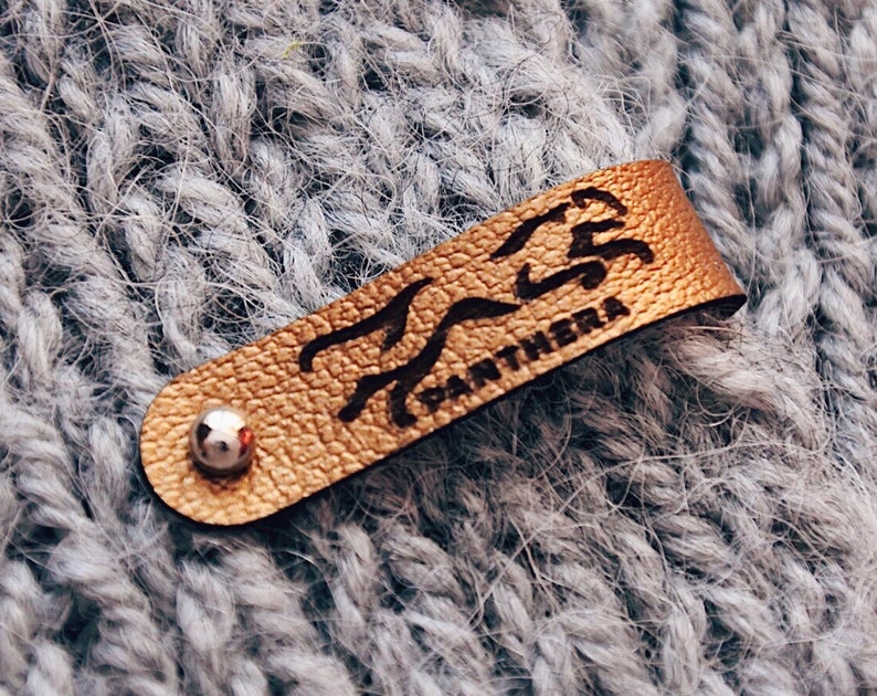 25 PACK. Faux Leather Tags Rivet Tags Clothing Labels - Etsy