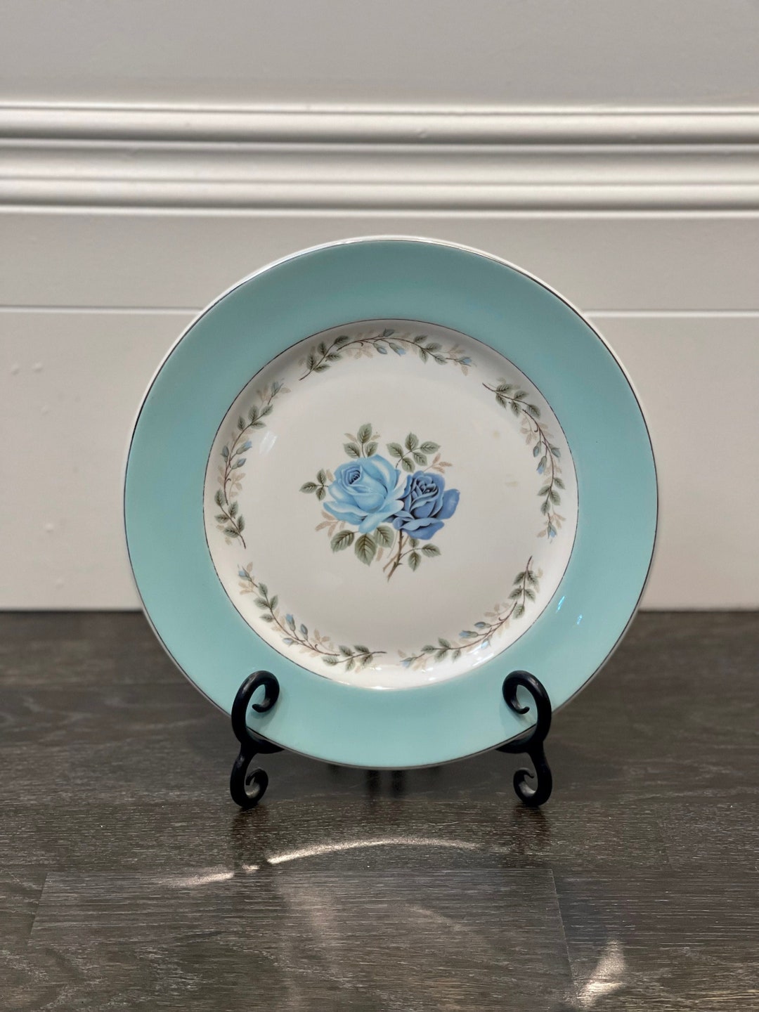 Vintage (late 1940's) Delphatic White (BTT3) Orphan Dinner Plate ...