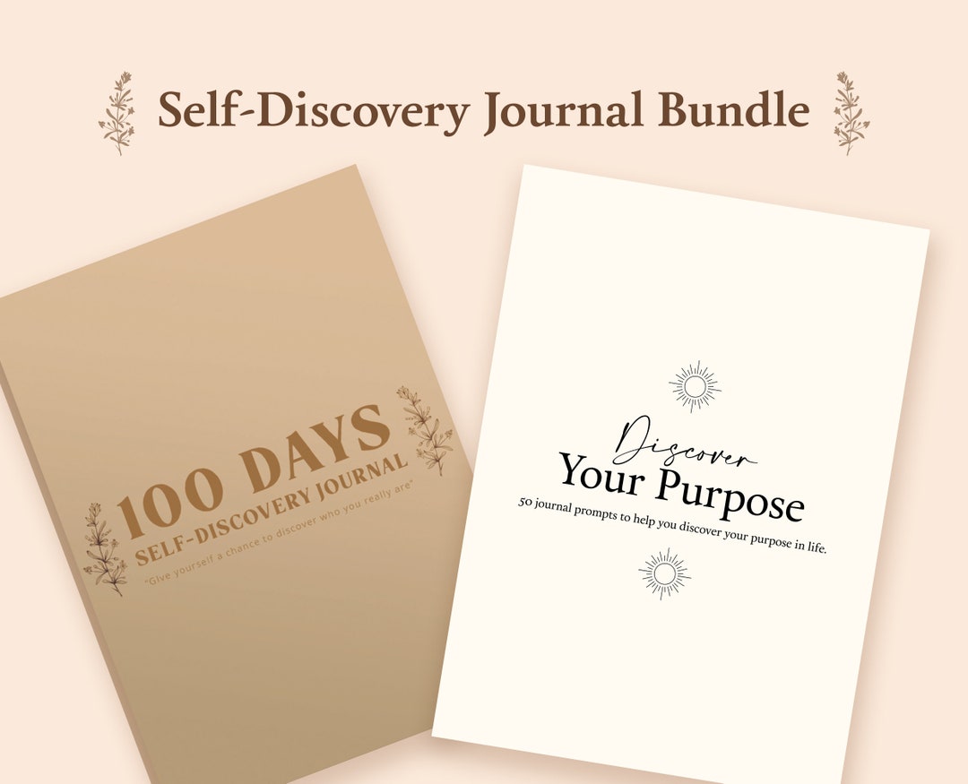 Self Discovery Journal Bundle Printable & Digital Journal - Etsy