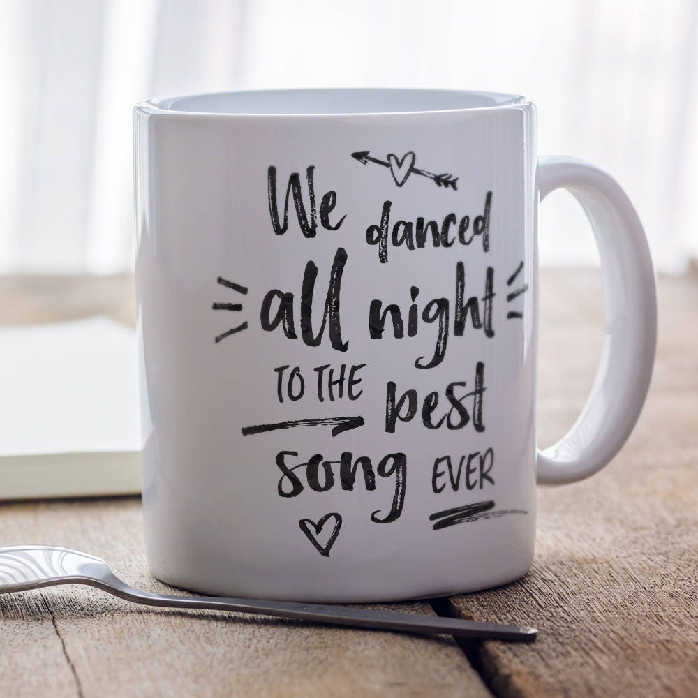 One Direction Mug With Quote From the Song best Song | Etsy