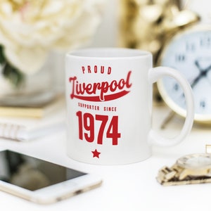 Personalised Liverpool Gift, Custimised Liverpool Mug, Birthday Gift - Etsy