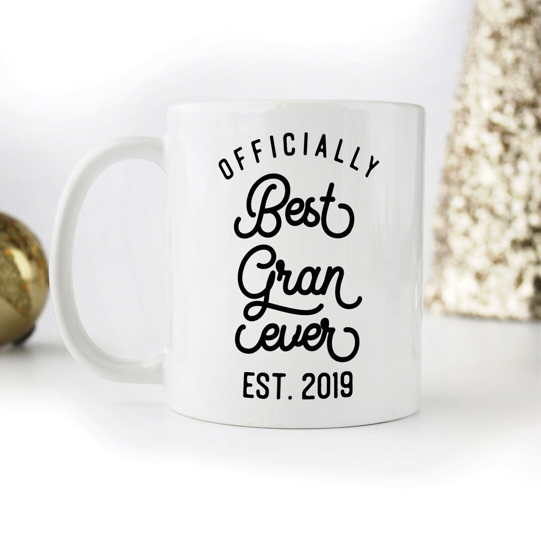 Gran Mug, Beautiful Grandmother Gift for Best Gran Ever, Birthday Gift ...