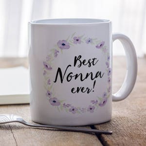 Nonna Mug, Beautiful Grandmother Gift, Birthday Gift - Etsy