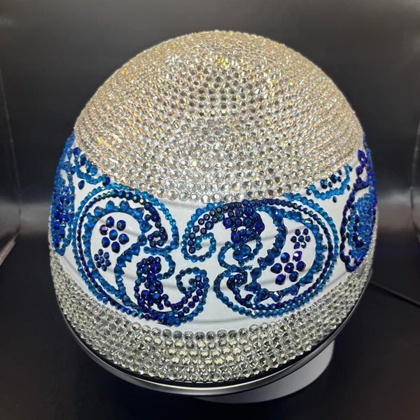 Motorcycle Bling Helmet - Etsy