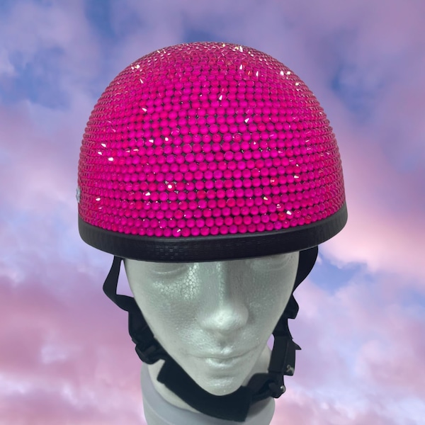Motorcycle Bling Helmet - Etsy