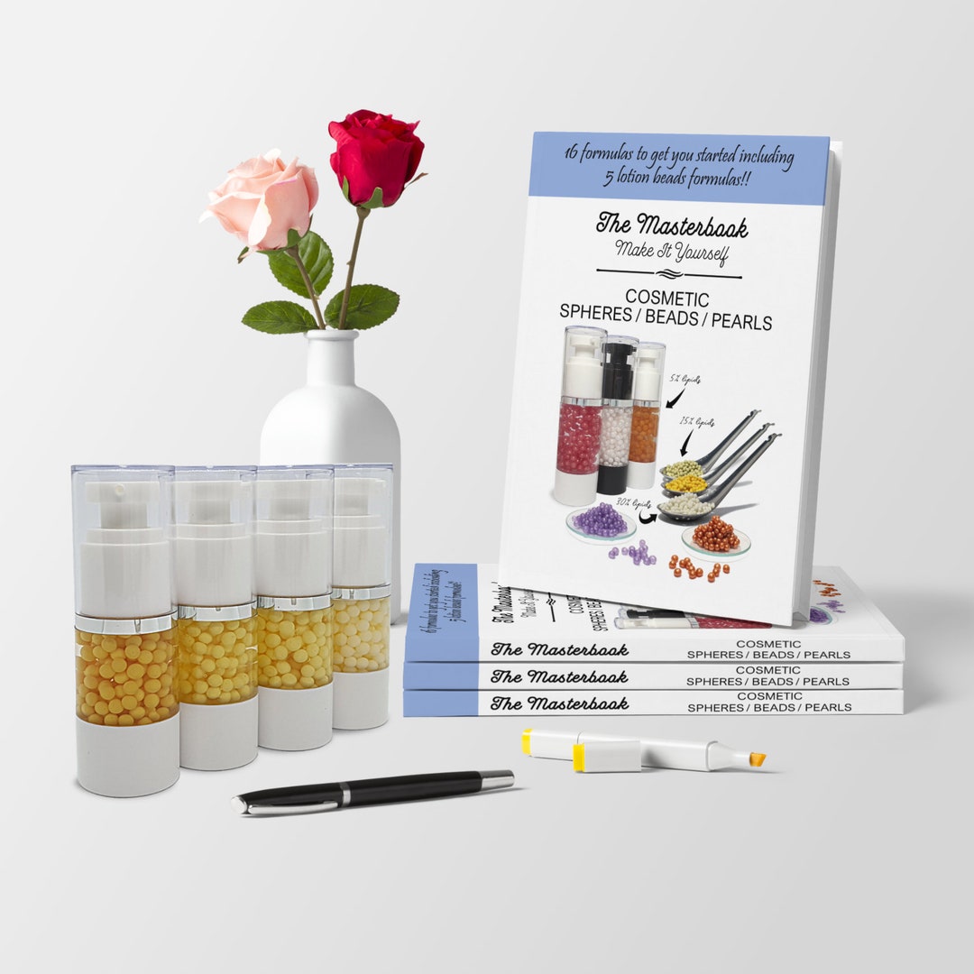 DIY Cosmetic Spheres, Beads, Pearls, Lotion Bead Recipes/formulas - Etsy