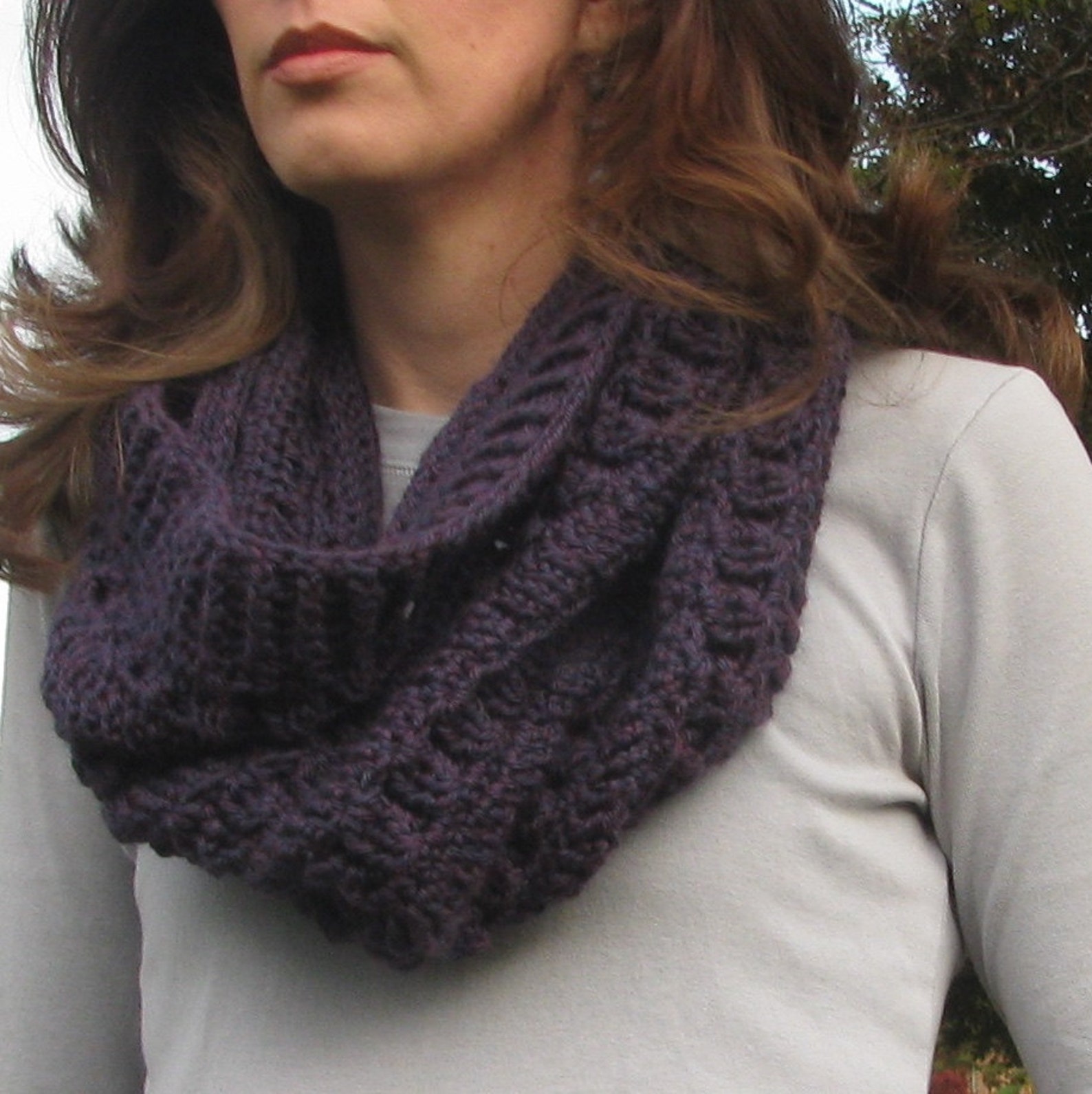 Crochet Pattern - Diamonds and Ladders Cowl - Etsy