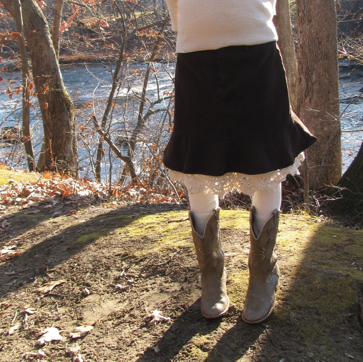 Crochet and Sewing Pattern - Lace Extender Slip, Child and Adult - Etsy