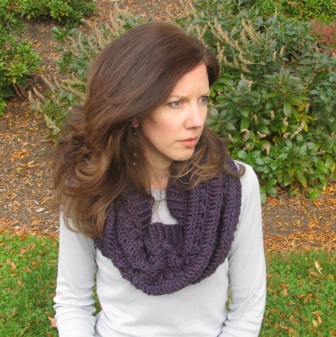 Crochet Pattern - Diamonds and Ladders Cowl - Etsy