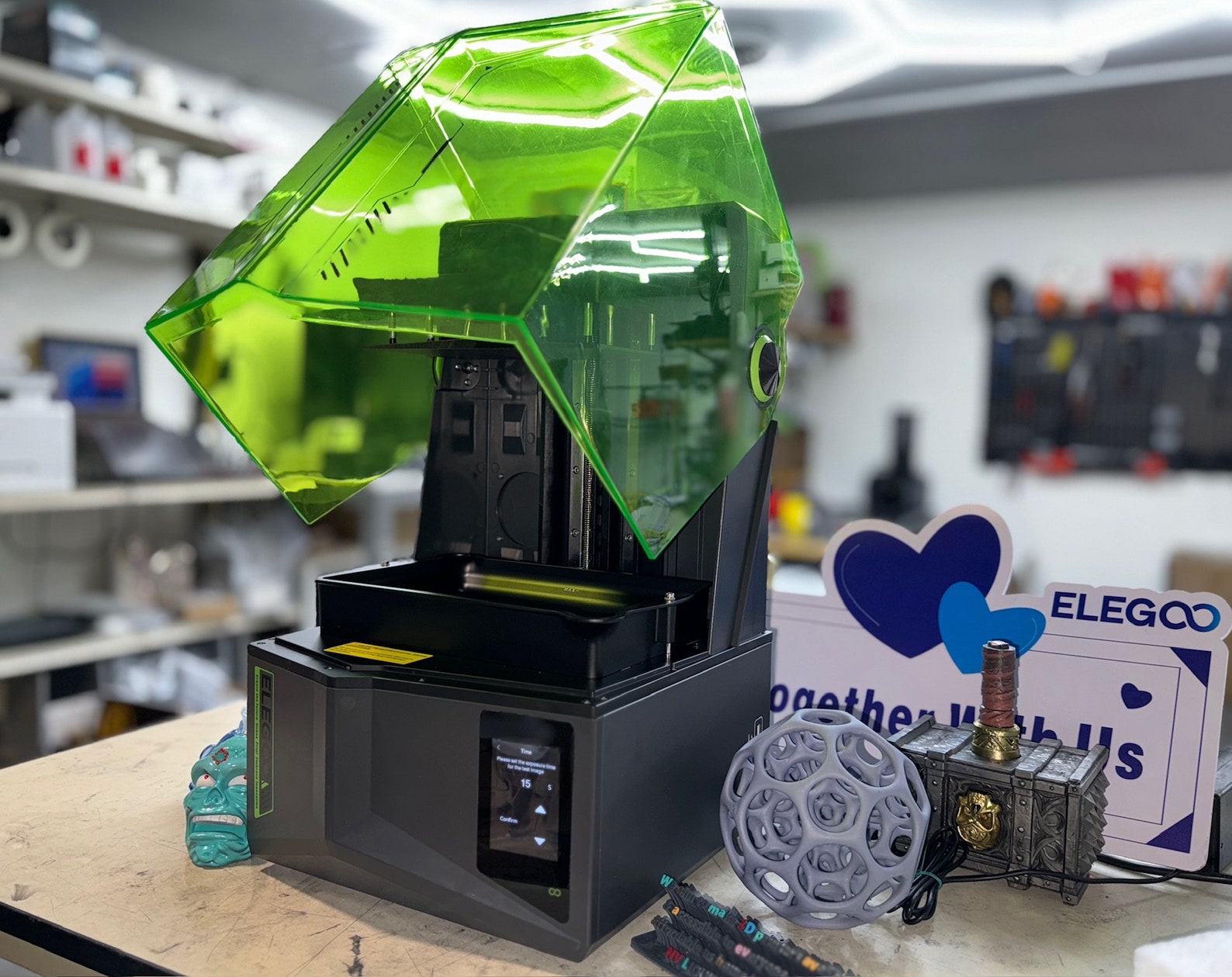 Elegoo Saturn 4 (ULTRA) 12K Flagship Model 10" LCD Auto-leveling ...