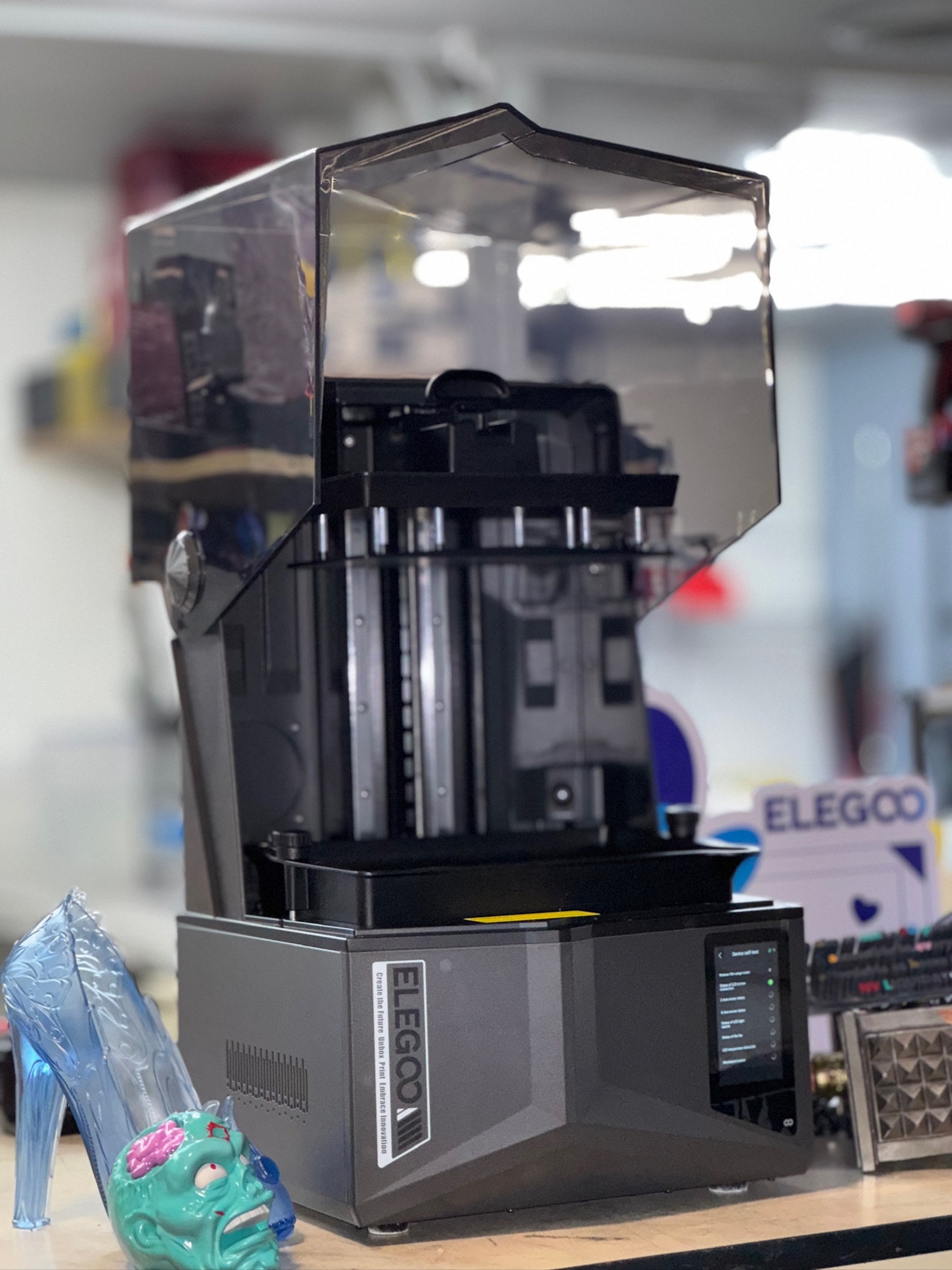 Elegoo Saturn 4 (ULTRA) 12K Flagship Model 10" LCD Auto-leveling ...
