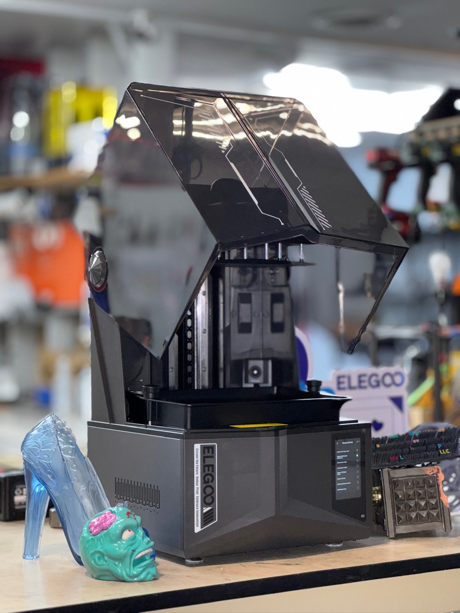 Elegoo Saturn 4 (ULTRA) 12K Flagship Model 10" LCD Auto-leveling ...