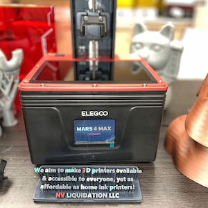 Elegoo Mars 4 Series Max, Ultra, DLP Resin 3D Printer 2K 6k 9k ...