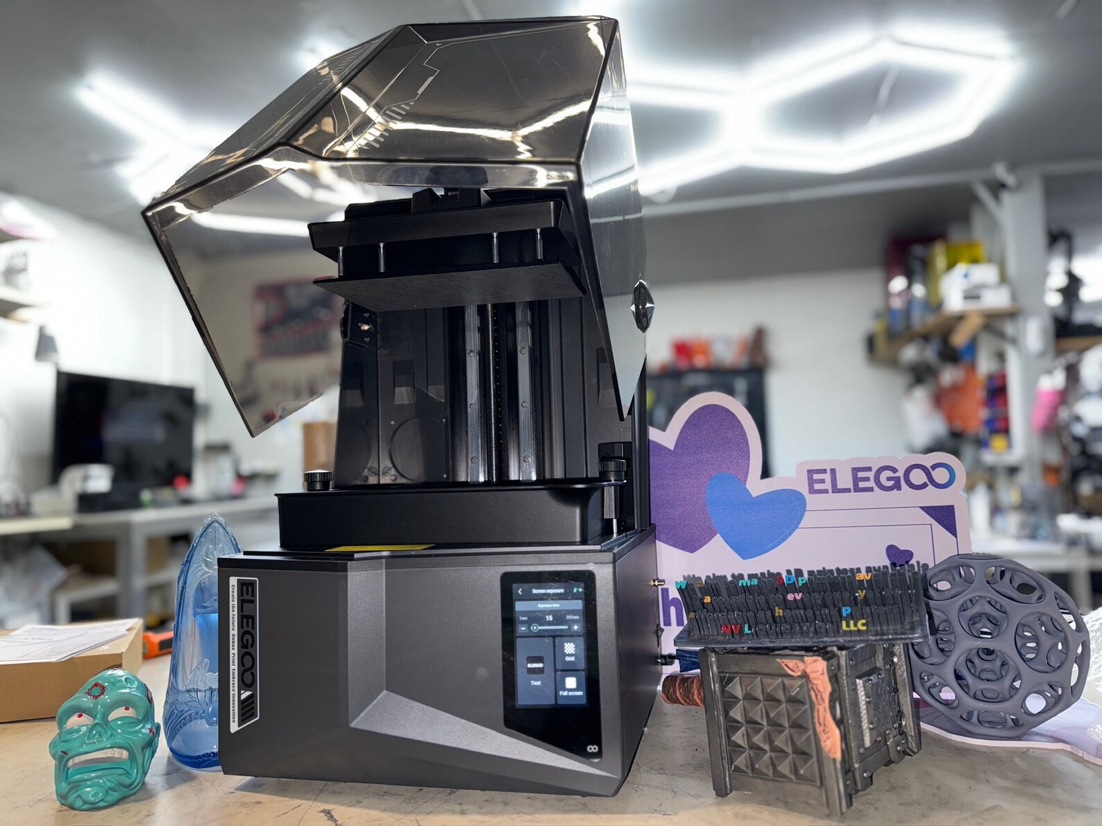 Elegoo Saturn 4 (ULTRA) 12K Flagship Model 10" LCD Auto-leveling ...