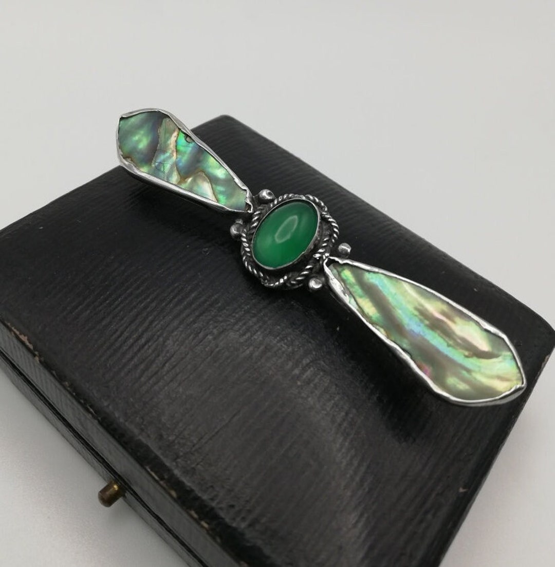 Mary Thew, Glasgow School Arts and Crafts Winged Creature Brooch in ...