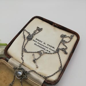 Mary Thew Glasgow School of Design Fabulous Hand Crafted Antique ...