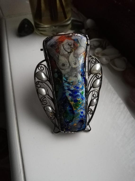 George Hunt signed 1933 unique and important mermaid … - Gem