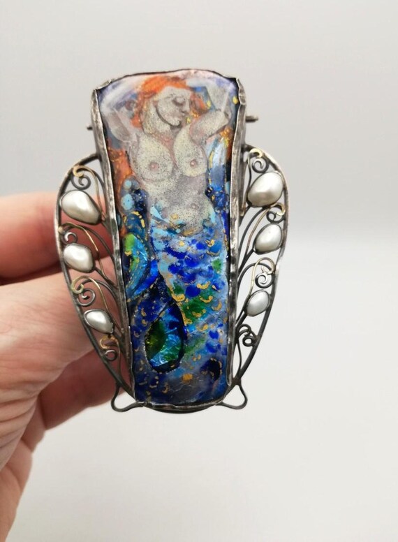 George Hunt signed 1933 unique and important mermaid … - Gem