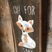 Oh For Fox Sake Sign Rustic Wall Decor Barn Wood Signs | Etsy