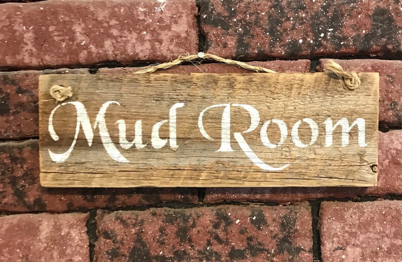 Mud Room Sign Pallet Wood Sign Mud Room Decor - Etsy